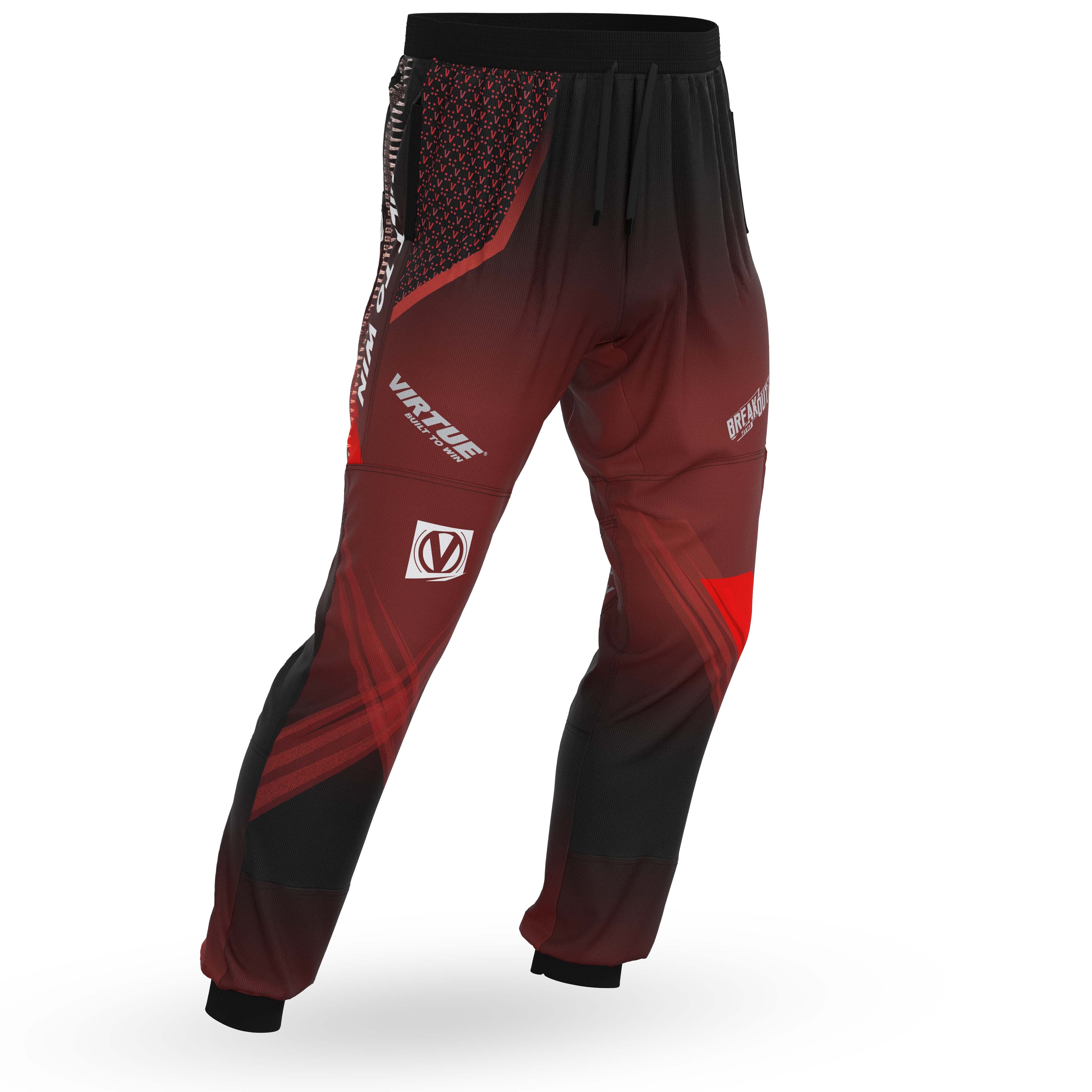 Breakout Paintball Pants | Black Virtue Paintball Padded Gear ...